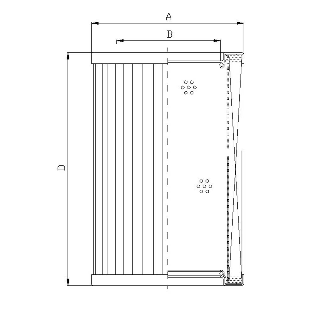 Replace INTERNORMEN Excavator Return Oil Filter Element 306609 - Buy ...
