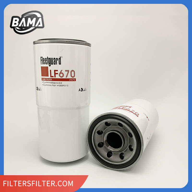 Construction machinery equipment accessories oil filter FLEETGUARD ...